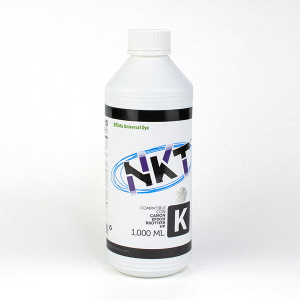 TINTA DYE NKT 1,000ML BLACK UNIVERSAL - Nektech