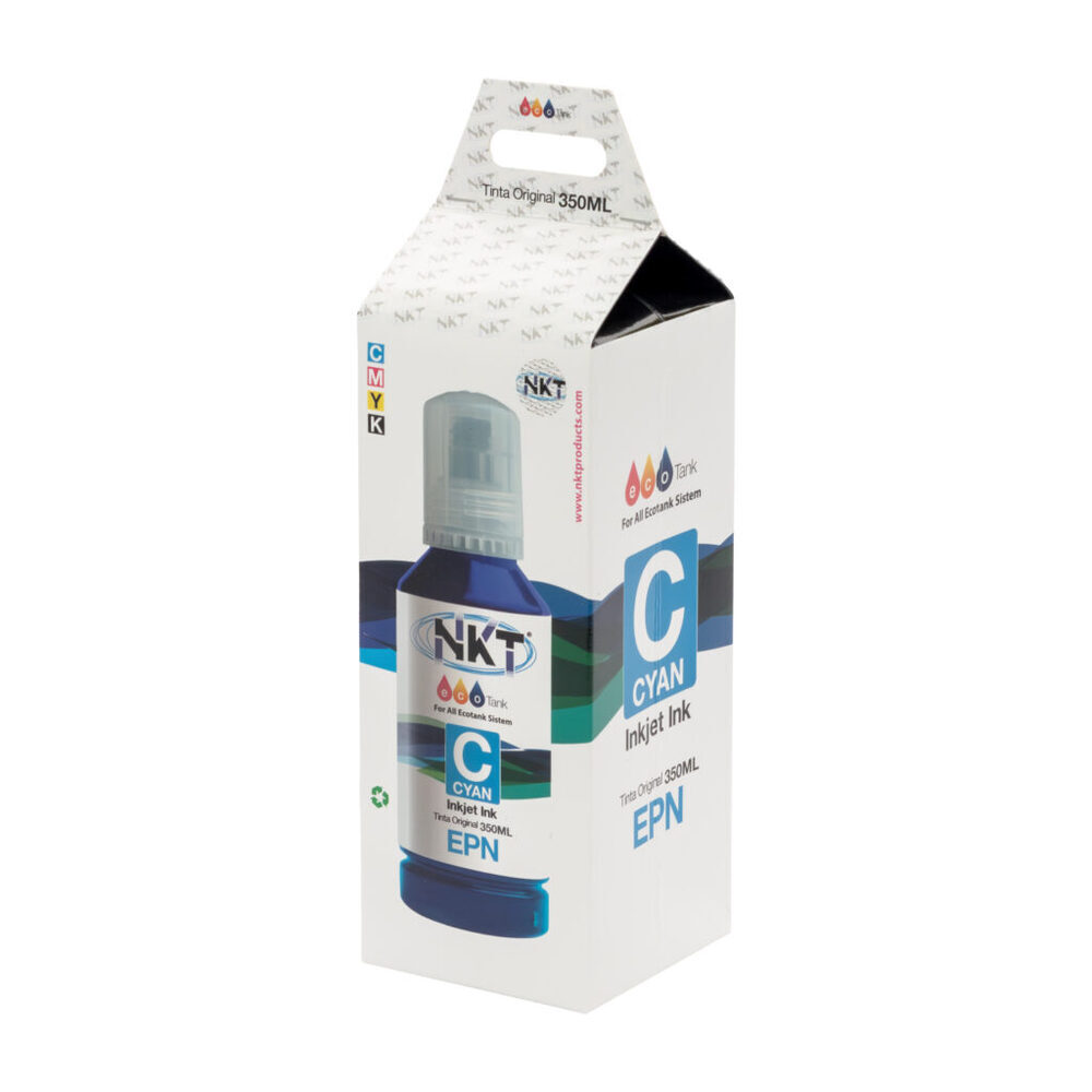 TINTA NKT CYAN 350ML – PARA EPSON SERIE 544 – Nektech NKT