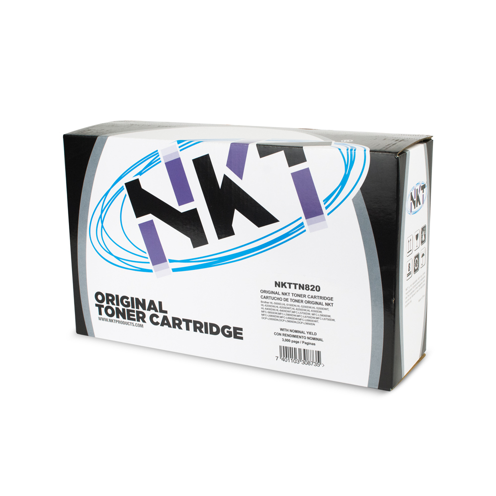 TONER LASER NKT PARA BROTHER TN820 – Nektech NKT