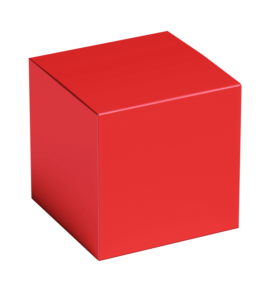 CAJA DE CARTON 11ONZ BASICA ROJA – Nektech NKT